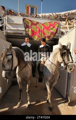 La Feria de Nîmes festival in Nimes, Provence, France, 2026 Stock Photo ...