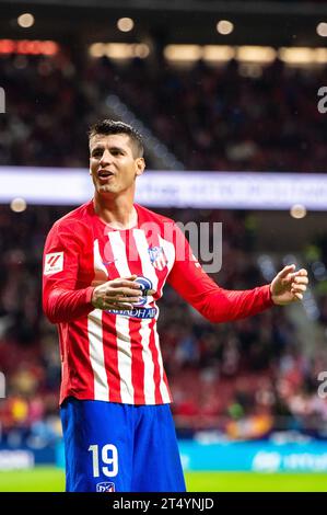 Madrid, Spain. 29th Oct, 2023. Referee Alejandro Muniz Ruiz during the ...