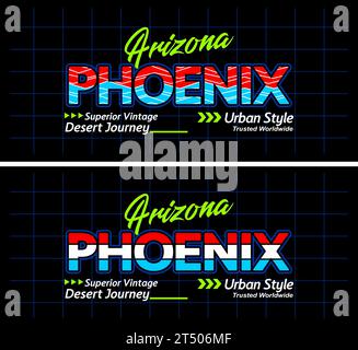 phoenix lettering poster Stock Vector Image & Art - Alamy