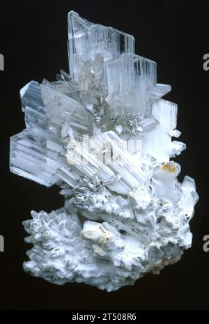 Selenite is a transparent variety of gypsum. Gypsum is an hydrous ...