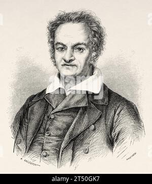 Portrait of Carl Ritter (1779-1859) German Geographer & First Chair of ...