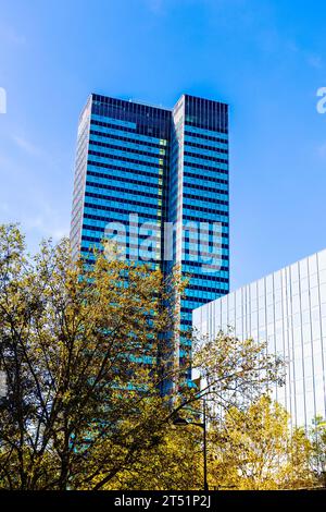 1970s international style high rise Euston Tower in Regent's Place ...