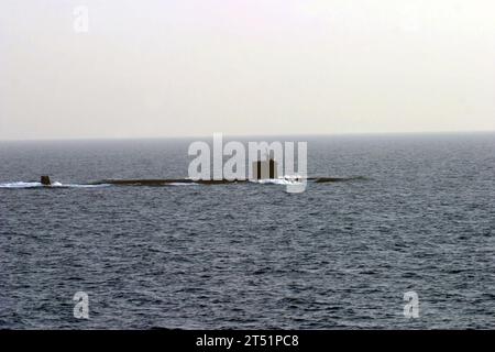 The sail of the nuclear-powered attack submarine USS BILLFISH (SSN-676 ...