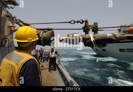 A 389, DDG 57, Deven B. King, forecastle, fuel, Guided-Missile ...