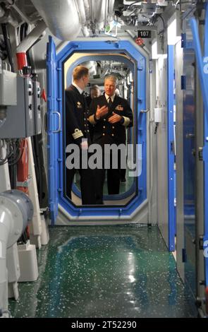The Royal Norwegian Navy Fridtjof Nansen-class frigate, HNoMS Roald ...