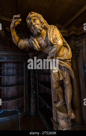 Figure of Pride by Karl Stilp from around 1725, the man is wearing a ...