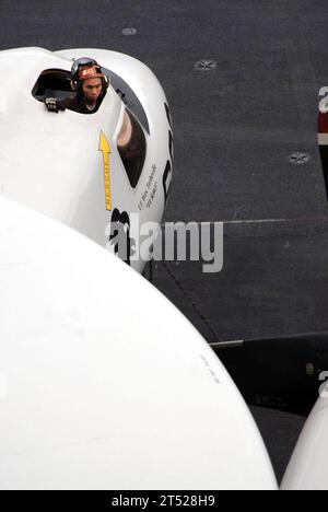 Plane Captain of Carrier Airborne Early Warning Squadron 115 (VAW-115 ...