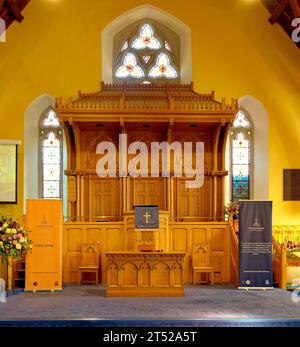 INVERGORDON, SCOTLAND - September 4, 2023: Invergordon is a town in ...