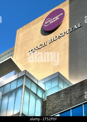 Tisch Hospital, NYU Langone Health, building exterior, New York City, New York, USA Stock Photo ...