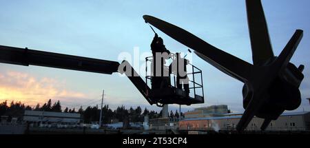US Navy The port side anchor chains is released into the Pacific Ocean ...