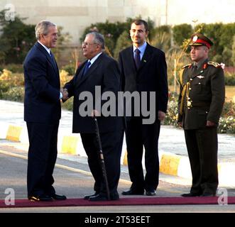 Bush, Iraq, POTUS, talabani Stock Photo - Alamy
