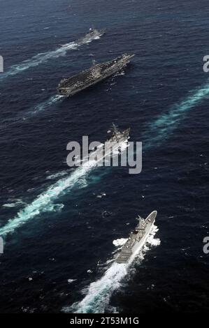 Carrier, foreign, formation, ships Stock Photo - Alamy