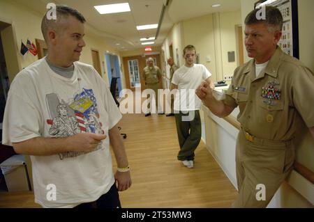 casualties, combat injuries, hospital visit, Master Chief Stock Photo ...