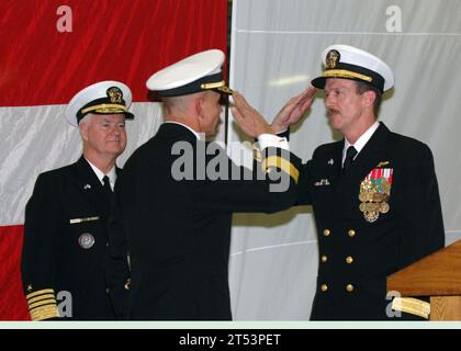 ceremony, Change of Command, people, task force 70, USS Kitty Hawk ...