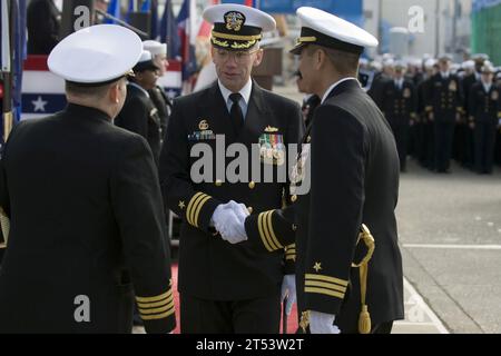 Change of Command, DESRON-15, Sailors, U.S. Navy, USS LASSEN (DDG 82 ...