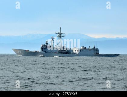 Chile, guided-missile frigate, navy, Punta Arenas, South America ...