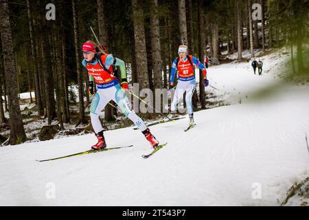 Laura Toivanen (FIN) Biathlon Welt Cup 7,5 KM Sprint der Frauen in ...