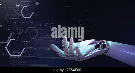 Technology background futuristic ai Royalty Free Vector Stock Vector ...