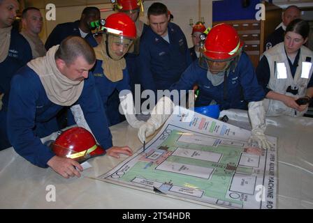 Damage Control, Foreign military, HMS Sutherland (F81), navy, people ...