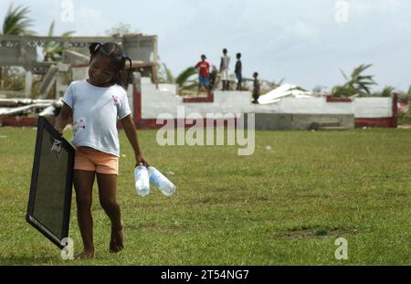 Disaster relief, Hurricane Felix, Nicaragua Stock Photo - Alamy