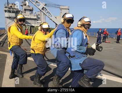 firefighting, flight deck, navy, training, U.S. Navy, USS George H.W ...