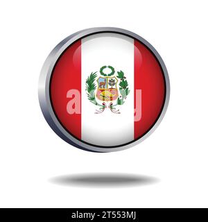 Peru flag background Royalty Free Vector Image Stock Vector Image & Art - Alamy