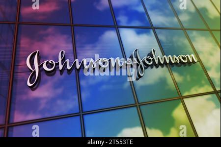 New Brunswick, New Jersey, November 1, 2023: Johnson and Johnson ...