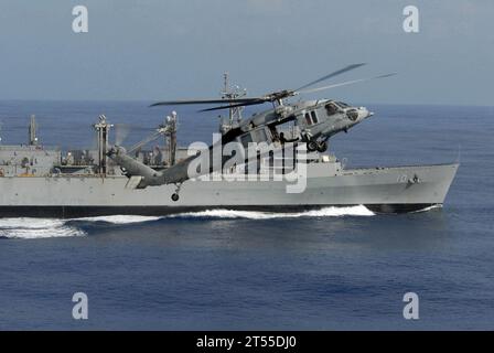 helo, msc, UNREP, vertrep Stock Photo - Alamy