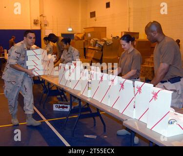Holiday Gift Box Program, NSA Bahrain Stock Photo - Alamy