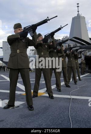 Marines, navy, New York, people, Pre-Commissioning Unit (PCU) New York ...