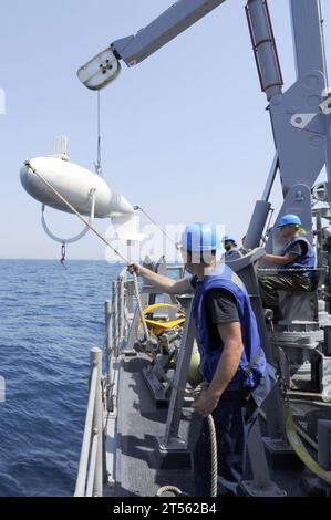 mine countermeasures, Sea and Anchor Detail. U.S. Navy, USS Gladiator ...