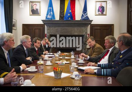 NATO, Ray Mabus, secnav, Secretary of the Navy, U.S. Navy Stock Photo ...