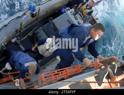 RHIB, Small Boat, USS Monterey (CG 61 Stock Photo - Alamy