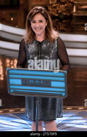 Milan, TV show "Splendida cornice" - Carla Signoris Stock Photo - Alamy