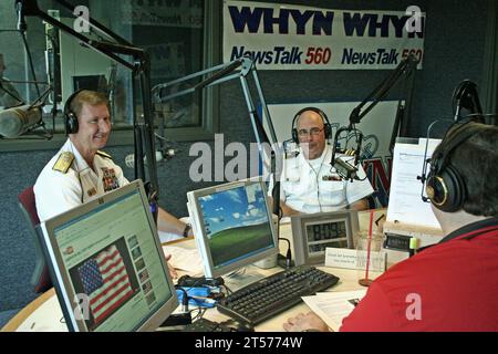US Navy Rear Adm. Walter E. Carter Jr., commander of Joint Enabling ...