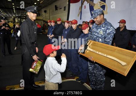 US Navy Firefighters from Los Angeles Fire Station 76 speak with ...