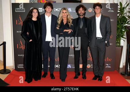 Giulio Base, Tiziana Rocca, Vittorio Base Premiere of the movie -A ...
