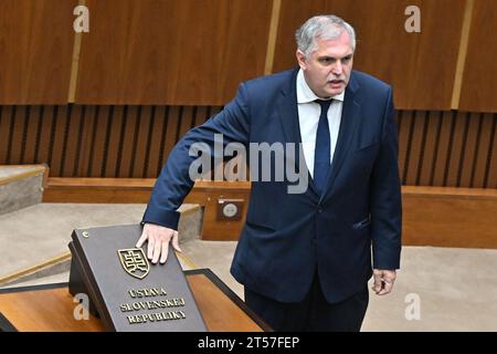 Slovak Member of Parliament Roman Michelko (pictured) and newly-Elected ...