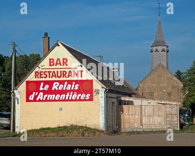 A routier restaurant in Northern France Stock Photo - Alamy