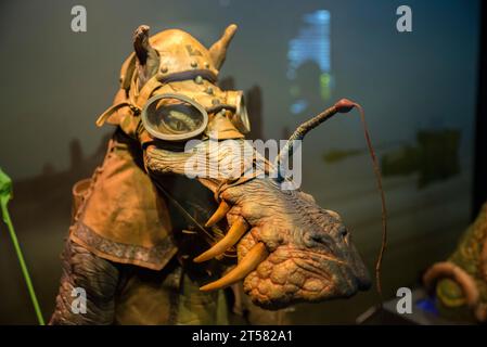 Original Dud Bolt prop from Star Wars - The Phantom Menace Stock Photo ...