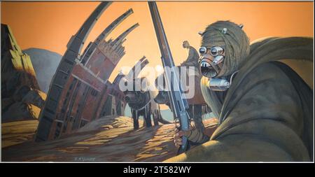 Original Tusken Raider costume from Star Wars - Attack of the Clones ...