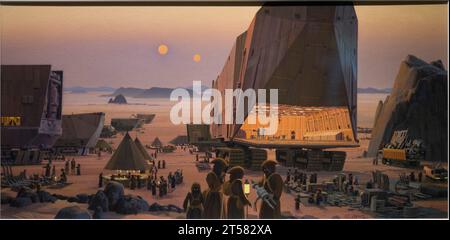 Original concept art of Jawa's from Star Wars Stock Photo - Alamy