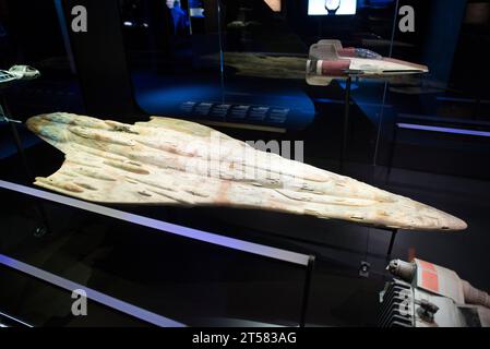 original Mon Calamari Star Cruiser model used in Return of the Jedi ...