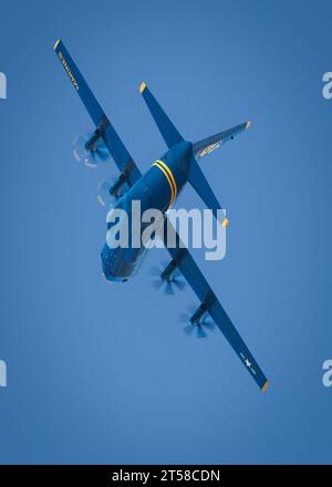 Fat Albert Airlines, the US Navy Blue Angels support aircraft, in a ...