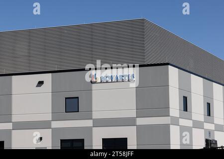 Indianapolis - November 2, 2023: Novartis manufacturing facility ...