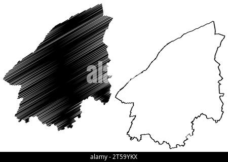 Waadhoeke municipality (Kingdom of the Netherlands, Holland, Frisia or ...