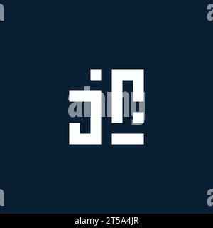 JR initial square logo design, modern and luxury real estate logo style ...