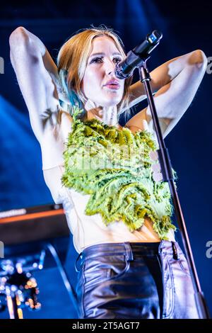 Milan Italy. 02th Nov 2023. The English singer-songwriter ELLIE ...