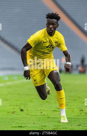 Haroune Camara of Al Ittihad FC during their Match Day 12 of the SAFF ...