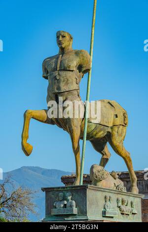 Ruins of the Forum and Centaur Statue, Statua di centauro in the ...